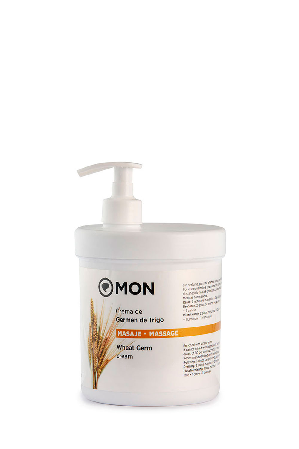 Wheat Germ Massage Cream Cosmética Natural Y Sostenible Mon 3313