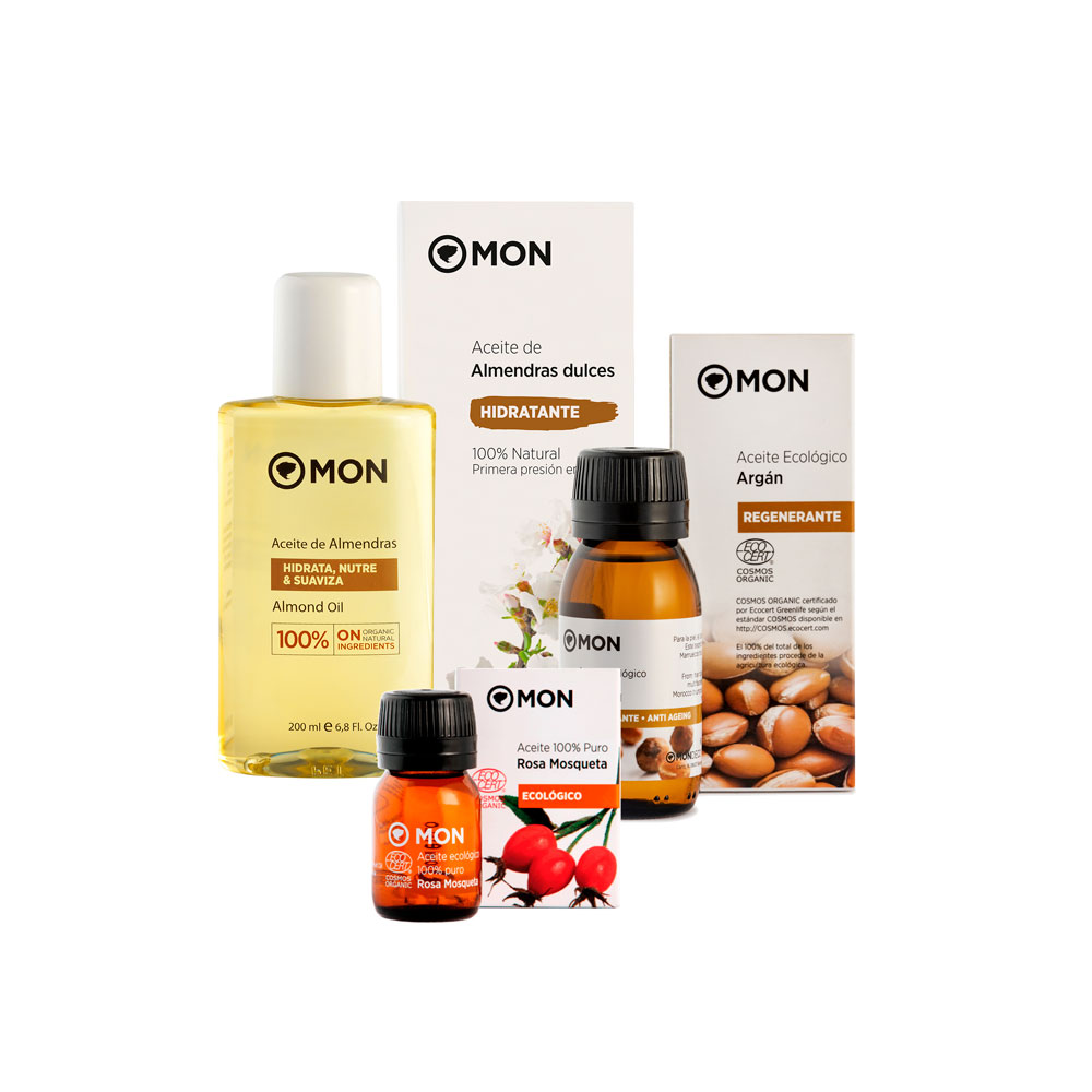 Aceites para la cara naturales para la cara - Cosmética natural MON